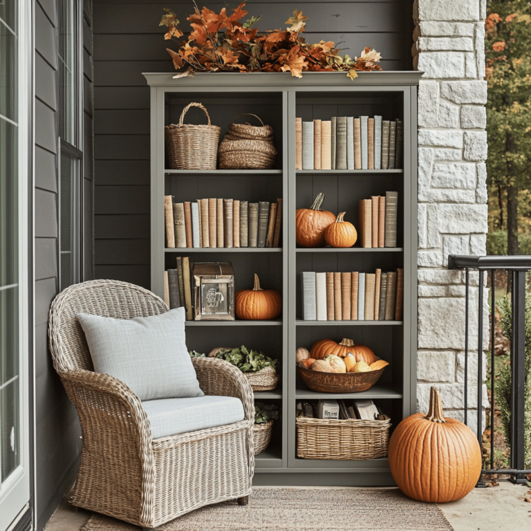 Cozy Autumn Vibes: Best Guide to Styling Your Bookshelves for Fall