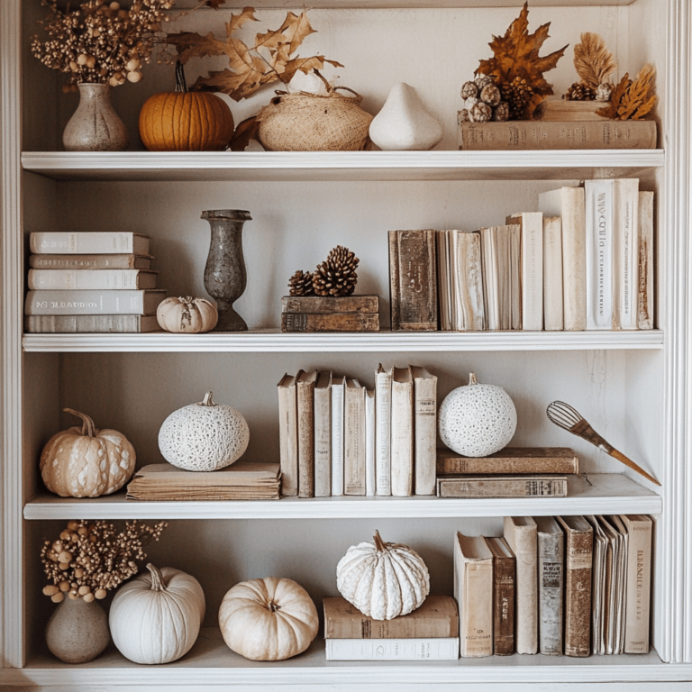 Cozy Autumn Vibes: Best Guide to Styling Your Bookshelves for Fall