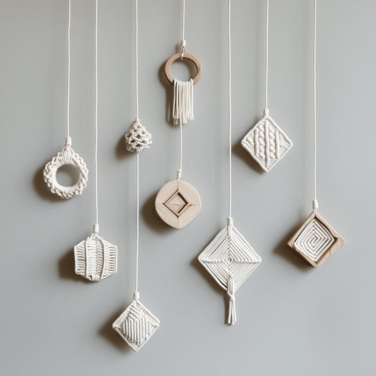 17 Elegant Minimalist Christmas Ornaments You Can Make