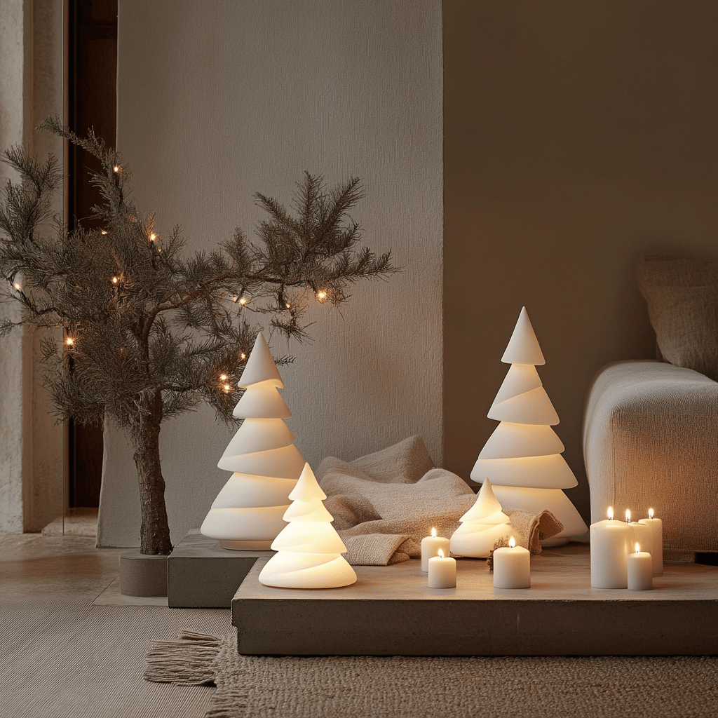 15 Minimalist Christmas Tree Ideas for a Modern Home