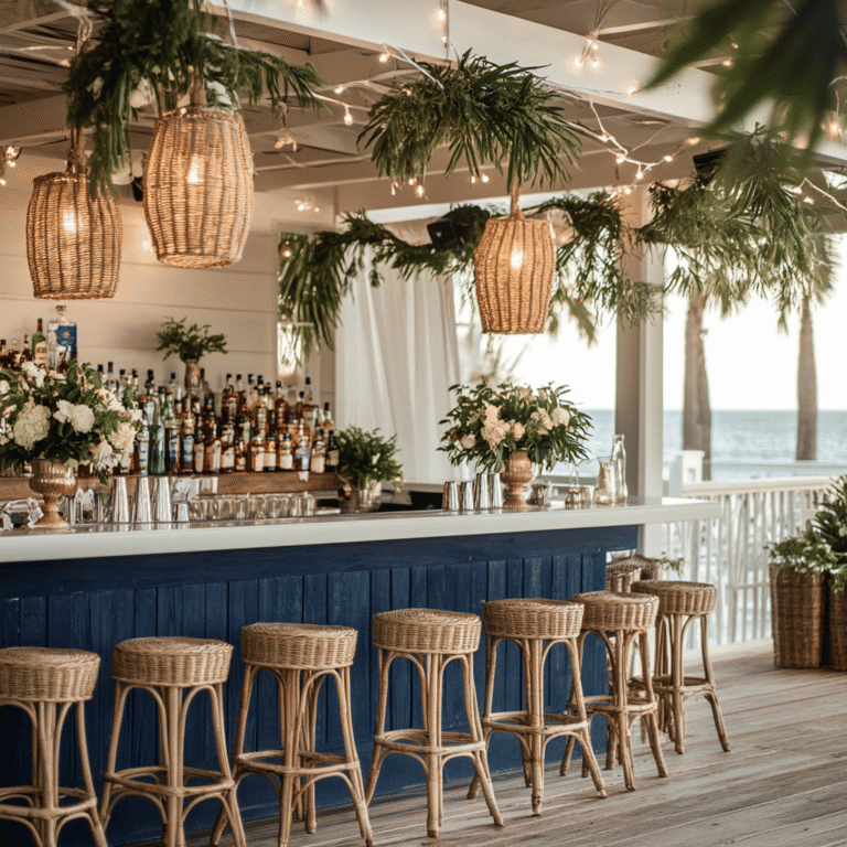 Create a Stunning Vintage Beach Club Party Theme