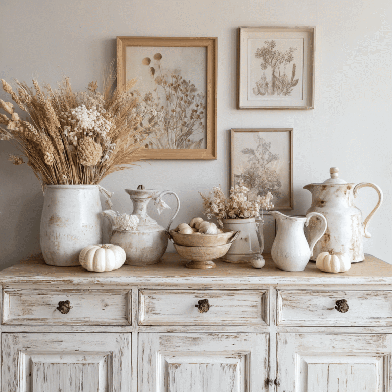 Best Fall Shabby Chic Decor: Cozy Vintage Charm - nikkianneluxuryliving.com