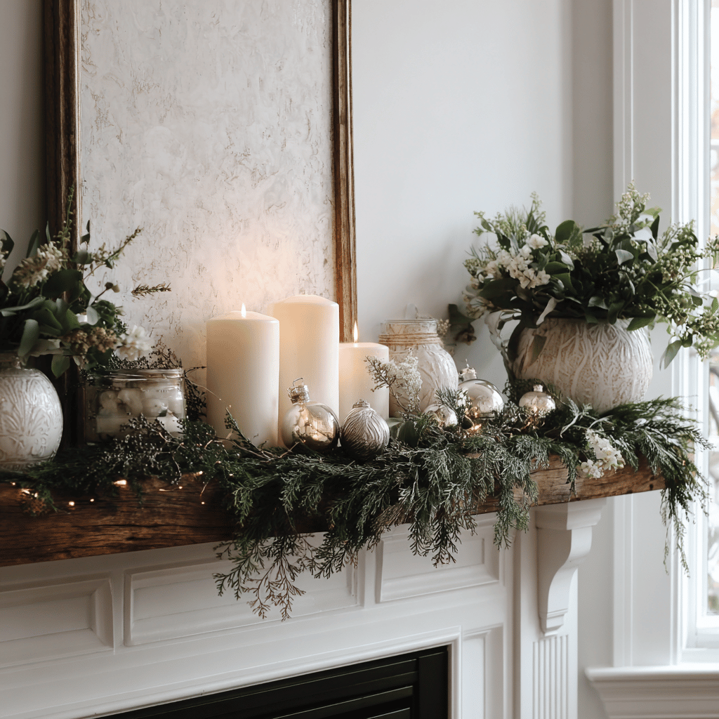 Stunning Christmas Mantel Decorating Ideas 2025 - nikkianneluxuryliving.com